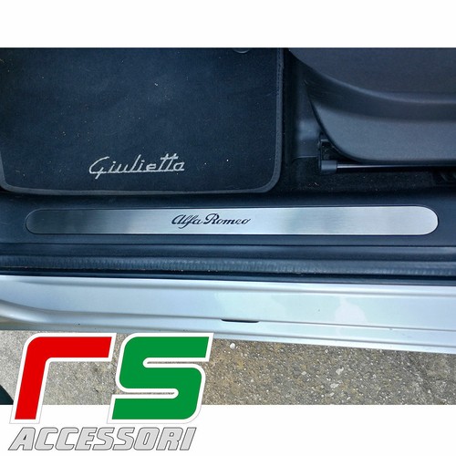 alfa romeo giulietta battitacco soglia porta batticalcagno acciaio inox ...