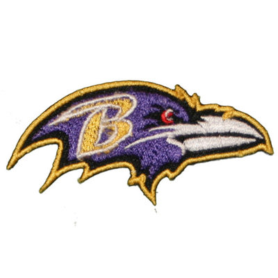 Baltimore RAVENS NFL Team Embroidered CREST BEAK Iron/Sewn On 3" PATCH ...