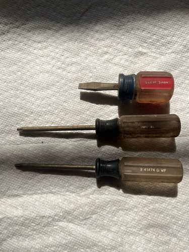 Vintage Craftsman Made In USA Screwdrivers Lot Of 3–2 6” Torx and 1 ...