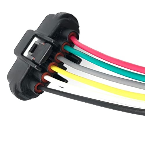 Throttle Body Pigtail 6-Way Pigtail 6-Pin TPS Throttle Position Sensor ...