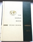 1971 The World Book: Year Book, (Hardcover) take a look back at events ...