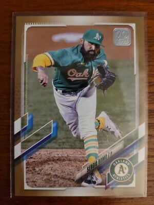 Sergio Romo Gold Parallel 76/2021 | eBay