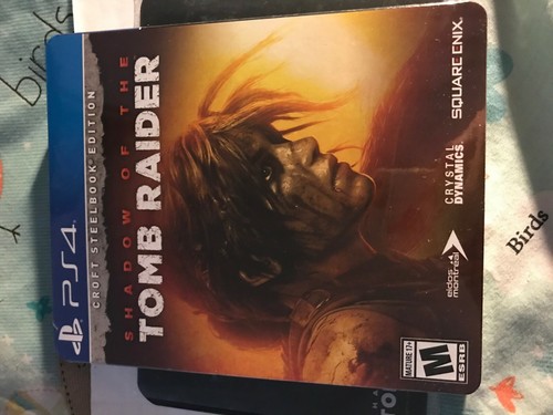 Shadow of the Tomb Raider - Croft Steelbook Edition PS4 + LIMITED ART ...