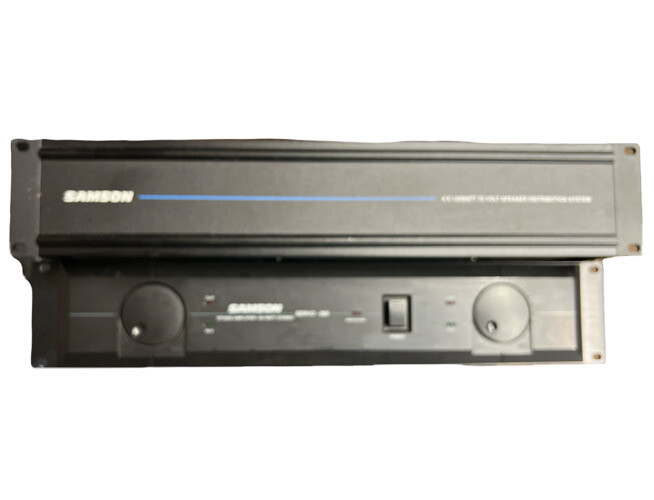 Samson Servo 260 Studio Amplifier And Samson DS70 | eBay