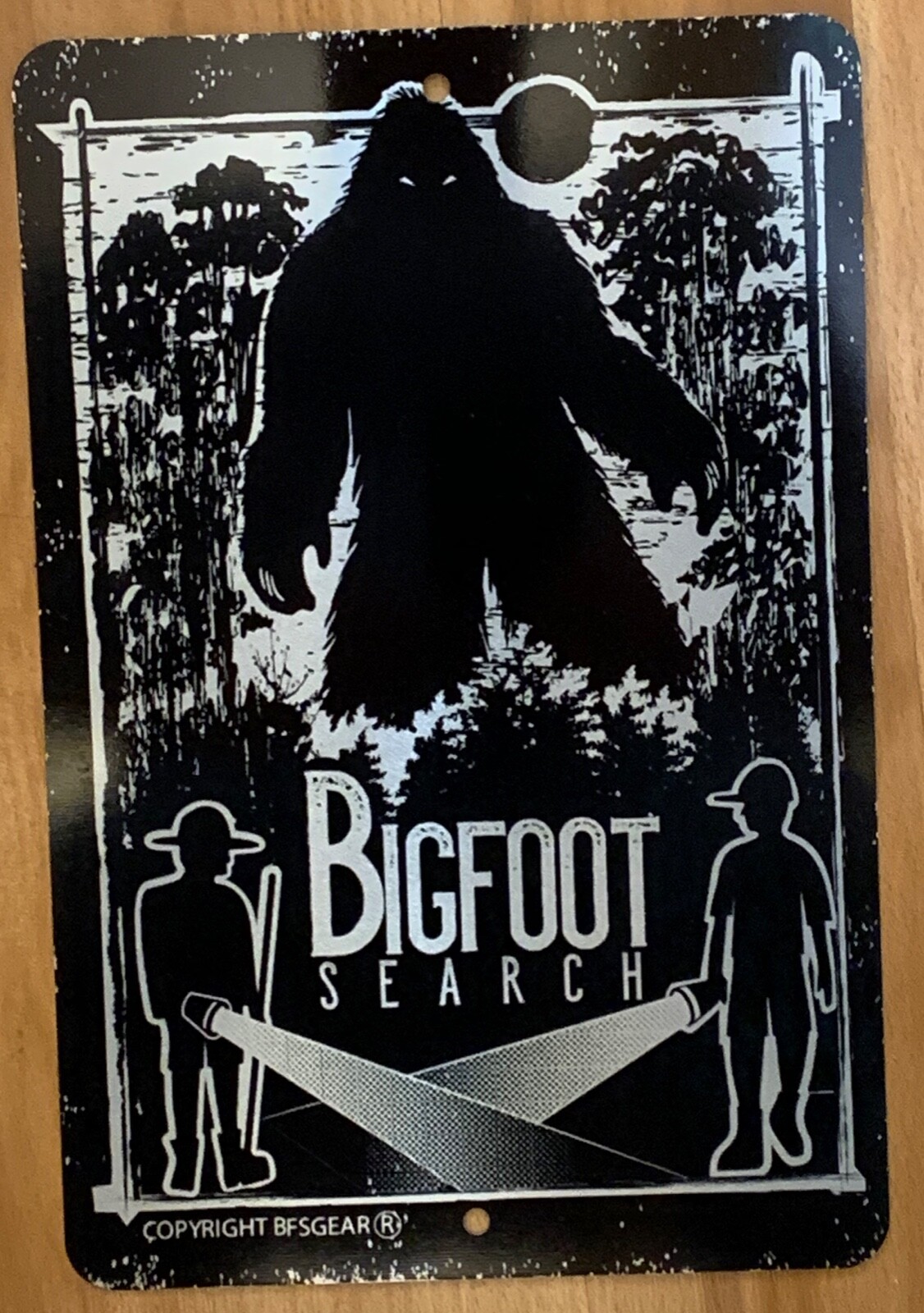 Bigfoot Pub Sign Metal Funny Man Cave Home Bar Garage Vintage Funny ...
