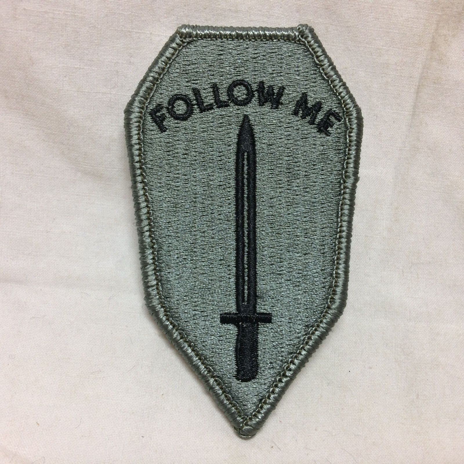 Military Patch Badge Army Infantry Training School ACU Hook Loop Back ...