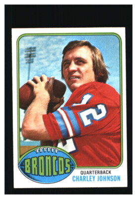 1976 Topps #68 Charley Johnson Denver Broncos NM-MT | eBay