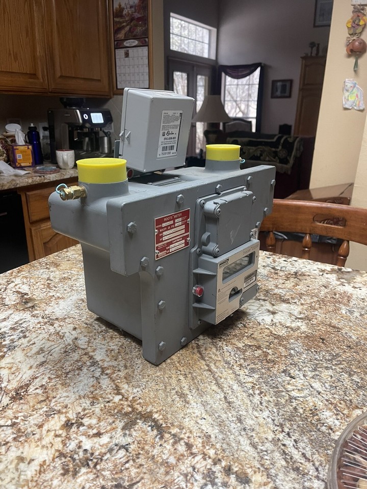 NEW Dresser Natural Gas Solutions, Series D1000 D Rotary Meter, I062115 ...