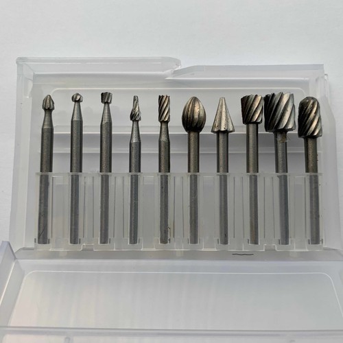 HSS Router Dremel Milling Bits burrs For Cutting Engraving x10 | eBay UK