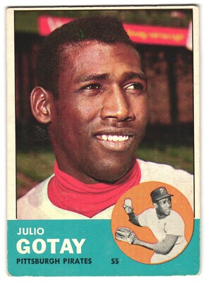 Julio Gotay Topps 1963 ML Baseball Trading Card # 122 | eBay