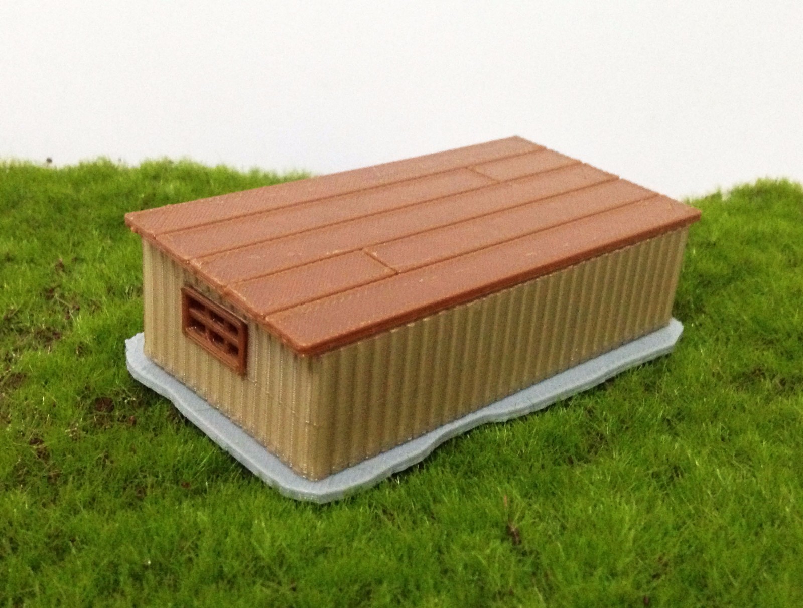 Outland Models Train Railway Layout Farm Stable with Horses & Grass HO ...