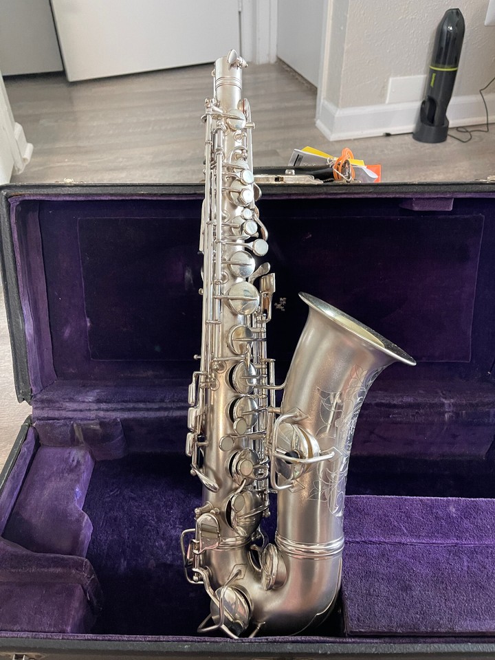 1924 C.G. Conn Alto Saxophone - Silver, Completely Restored SN# 133506 ...
