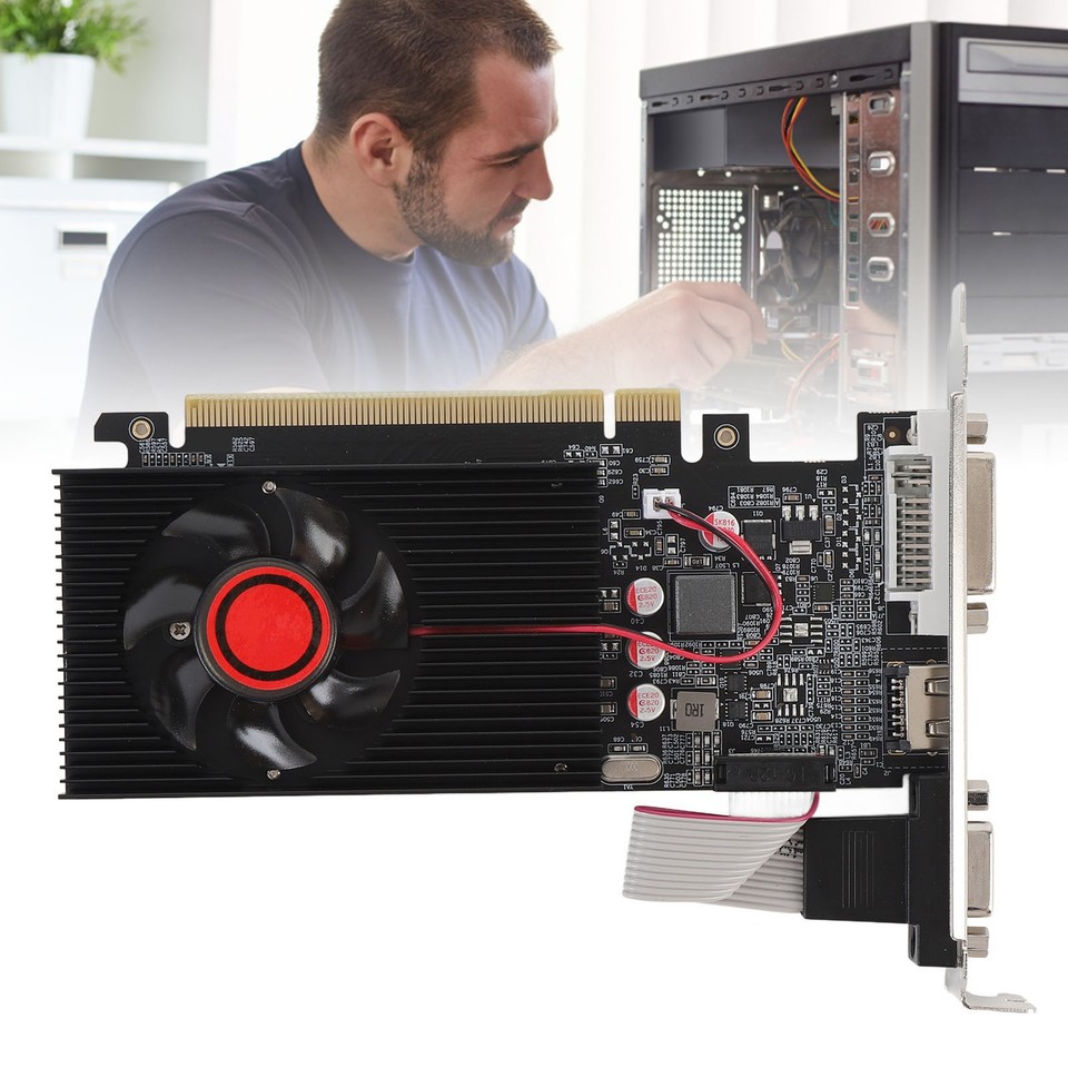 GT610 2GB DDR3 64 Bit Graphics Card Desktop Computer Video Card For ...