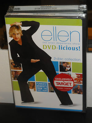 The Ellen DeGeneres Show: DVD-licious (DVD) 2-Disc Set! Warner Bros DVD ...