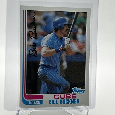 1982 Topps Bill Buckner Baseball Card #760 NM-Mint FREE SHIPPING | eBay