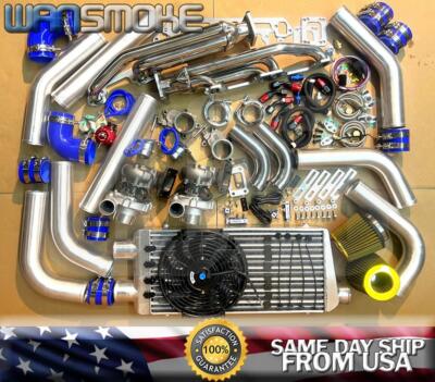 Twin Turbo Charger Kit 1000HP L for Dodge Mopar 5.2 5.9 Challenger ...