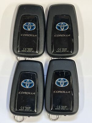 4 X TOYOTA COROLLA 2 BUTTON REMOTE SMART KEY FOBS JOBLOT! TOKAI RIKA ...