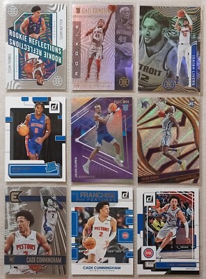 2021 Chronicles Essentials #335 Cade Cunningham & More Detroit PISTONS ...