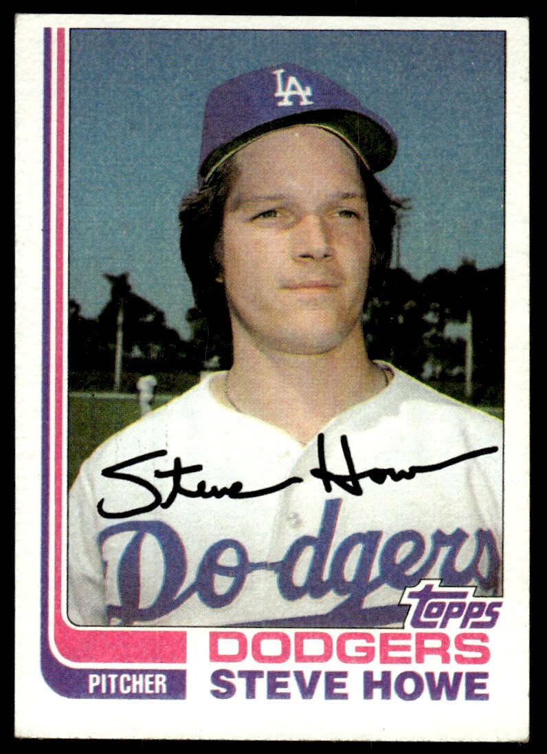 1982 Topps Steve Howe Los Angeles Dodgers #14 | eBay