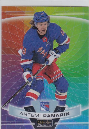 19/20 PLATINUM..ARTEMI PANARIN..COLOR WHEEL..# 8..RANGERS..FREE ...