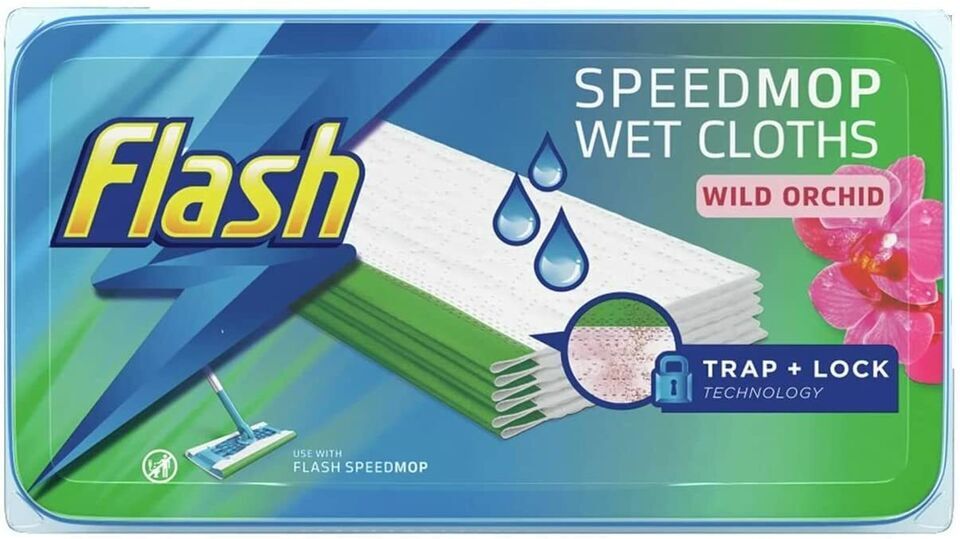 Flash Speed MOP 6,12,24 Free Refill Starter Kit or Refills Wet, Dry ...