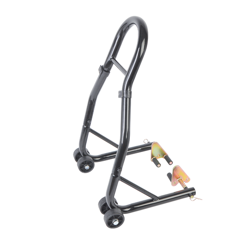 Adjustable Width Motorcycle Stand Front Wheel Lift Fork Stands Forklift ...