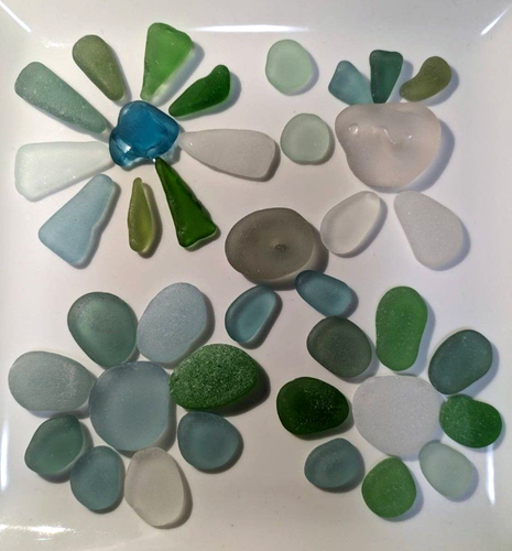 【Excellent+++++】japanese sea glass Surf-Tumbled Beach Glass Various ...