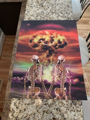 Official 2019 Astroworld Festival Houston Holographic poster | eBay