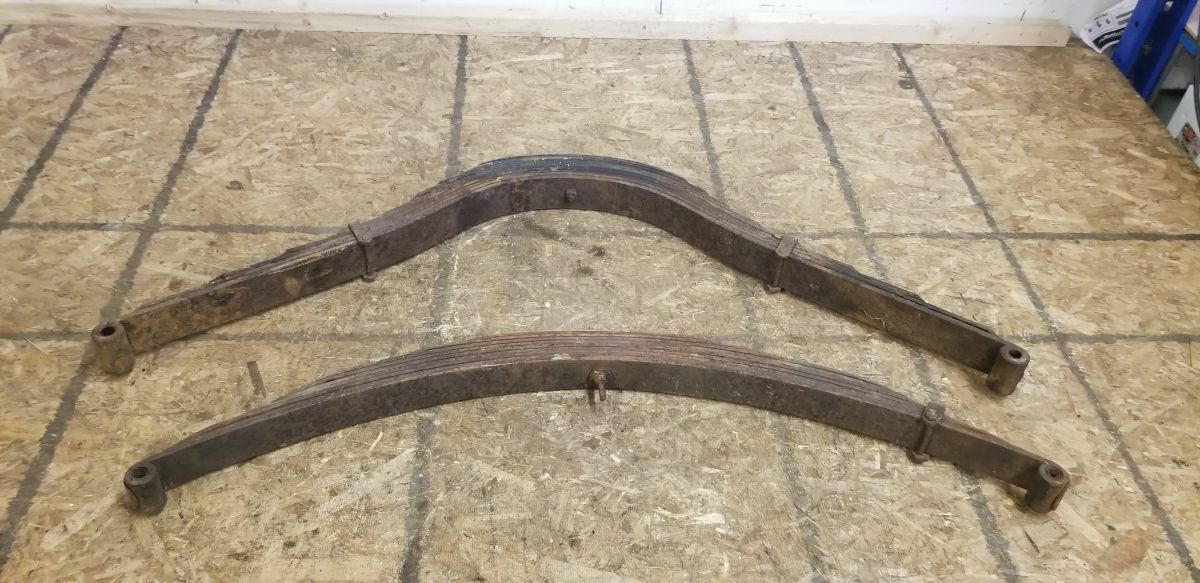 1928 - 1931 Ford model AA Truck Rear & Front Leaf Spring Front: 38 1/2 ...