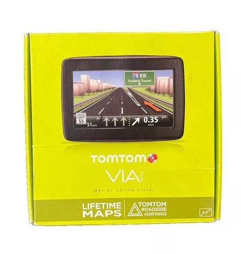TomTom VIA 1400M GPS Mountable W/ charger Open Box | eBay