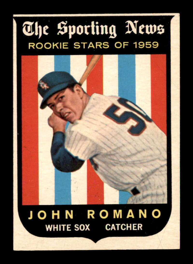 1959 Topps #138 John Romano RS RC EXMT/EXMT+ X3139317 | eBay