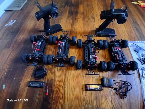 Helion Animus 18SC 4x4 R/C Car Body Frame Untested 4 Cars+ Extras | eBay