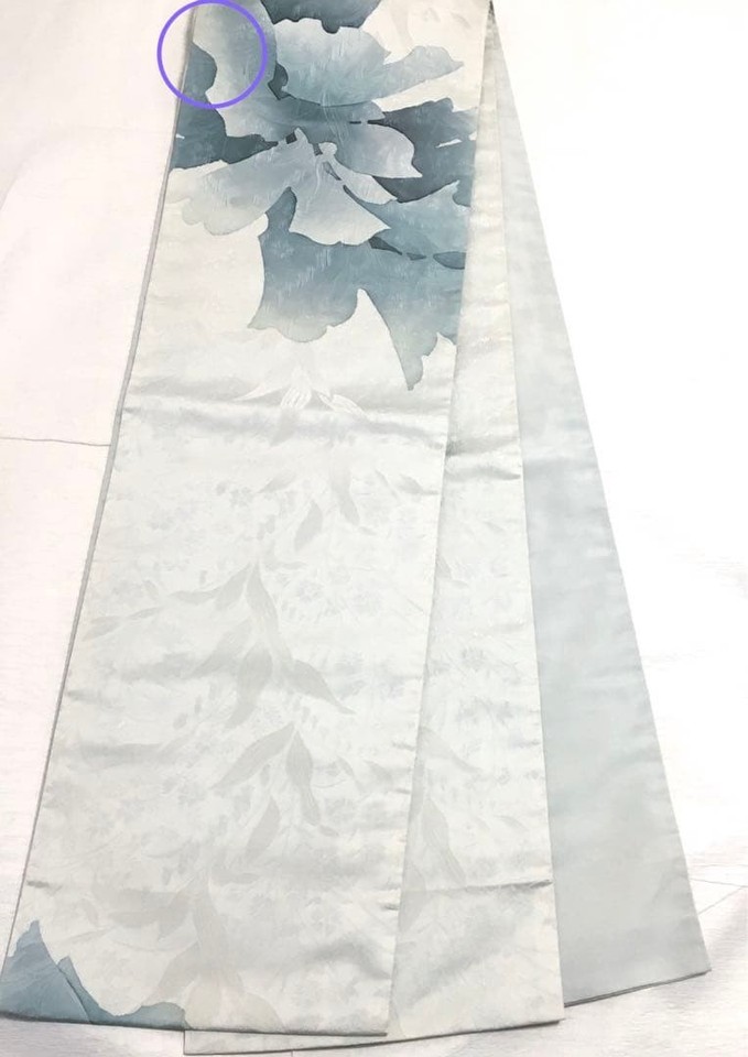 A807 Pure Silk Fukure Taiko Pattern Bag Obi Kimono | eBay