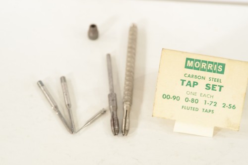 7 NEW Miniature Taps + 2 used Pin vices. FREE SHIPPING! | eBay