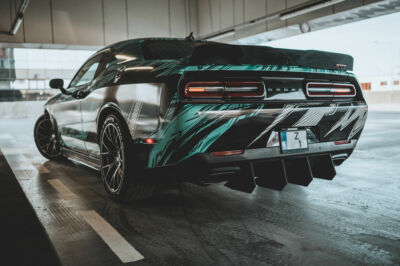 Dodge Challenger Performance Rear Trunk ABS Spoiler Ducktail Wing Lip ...