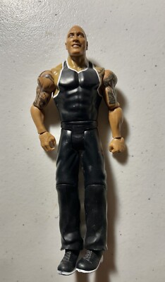WWE Dwayne Johnson The Rock Action Figure in 6 inch scale Toys and ...