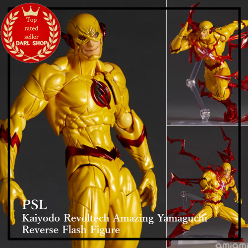 PSL [Kaiyodo] Revoltech Amazing Yamaguchi Reverse Flash Figure From JP NEW CBP | eBay