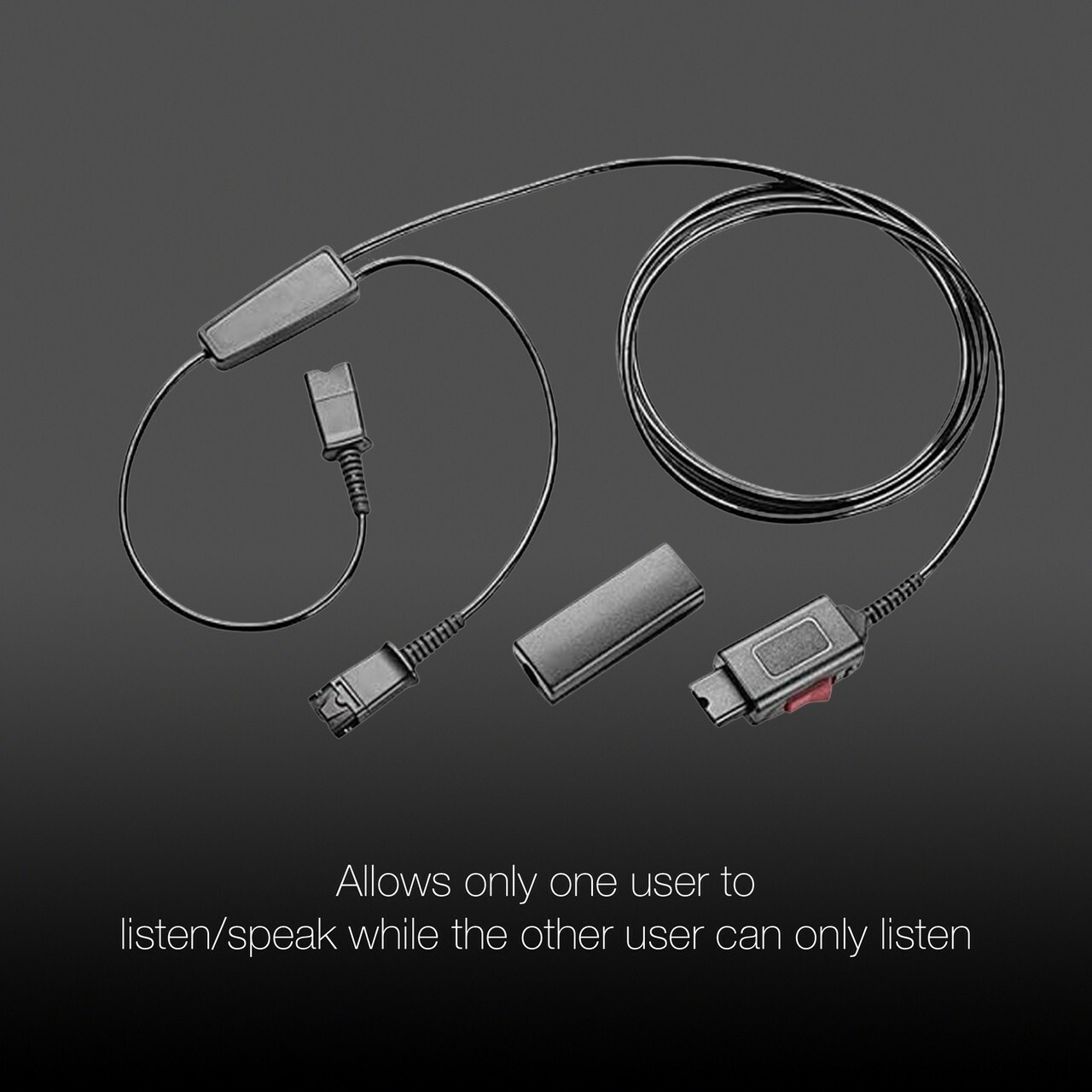 Plantronics Y Training Cord for Plantronics H/HW QD Wired Headsets | eBay