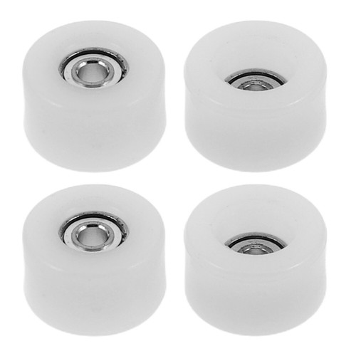 4 Pcs Finger Skateboard Wheels Bearings Set Rollers Professional ...