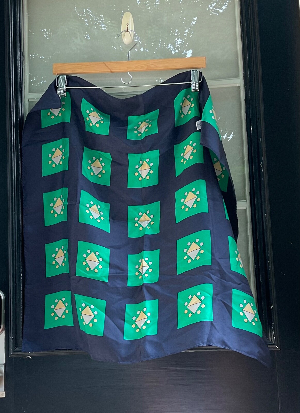 Yale University School of Management Women's 100% Silk Scarf Vintage ...