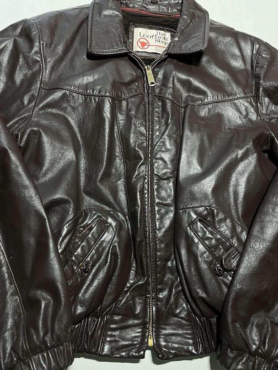 VIntage The Leather Shop Sears Leather Jacket Size 42 W VIntage The Leather Shop Sears Leather Jacket Size 42 W