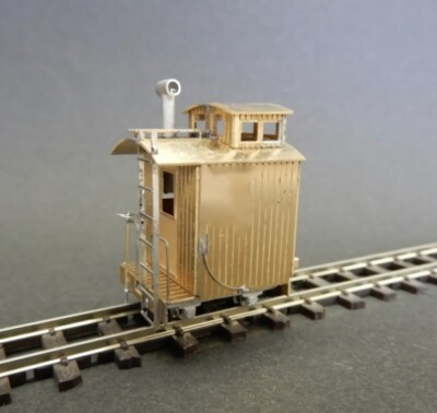 HOn30/HOe Scale Mini Size Cupola Caboose Kit Narrow Gauge Freight Car ...