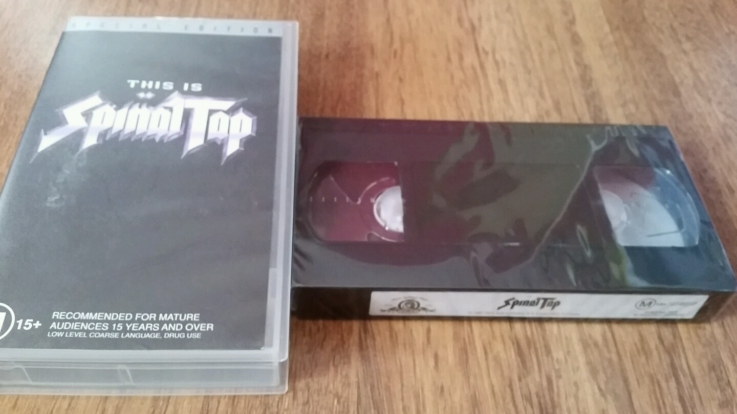 THIS IS SPINAL TAP - SPECIAL EDITION - SEALED VIDEO VHS TAPE | eBay ...