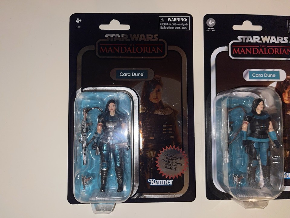 Hasbro Star Wars Vintage Collection Cara Dune Lot Of 2 Figures Carbonized | eBay