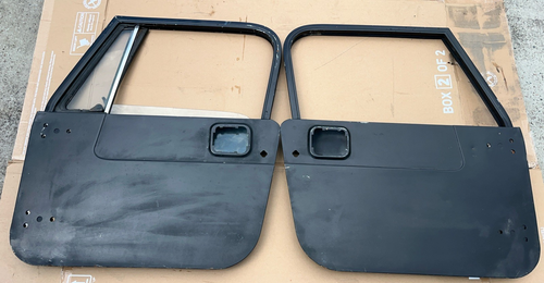 Primed FULL HARD DOORS Shells 87-95 Jeep Wrangler YJ 76-86 CJ7 | eBay