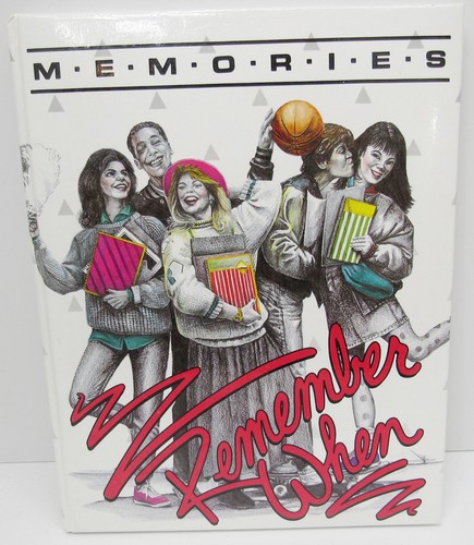 NOS 1980'S Style High School Remember When Memories Scrapbook -L7 | eBay