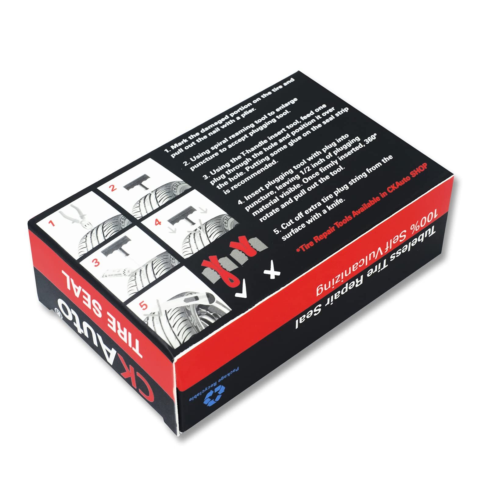 30pcs 4" Brown Tire Repair Strings Automotive Tool Tire Repair Plugs ...