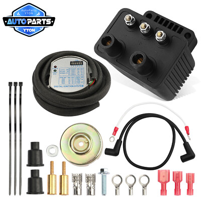 Ultima Single Fire Programmable Ignition Kit 53-660 For Harley Big Twin ...