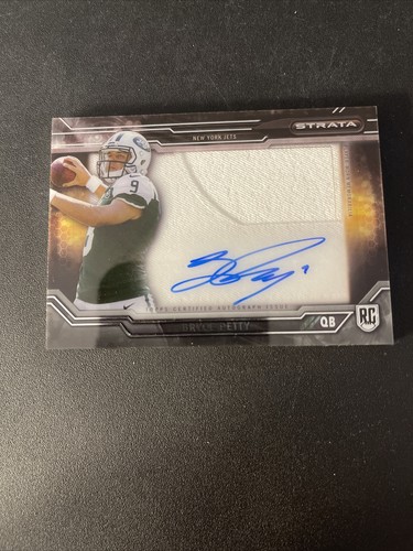 2015 Topps Strata - Clear Cut Autograph Patch Rookies #CCAP-BPE Bryce ...