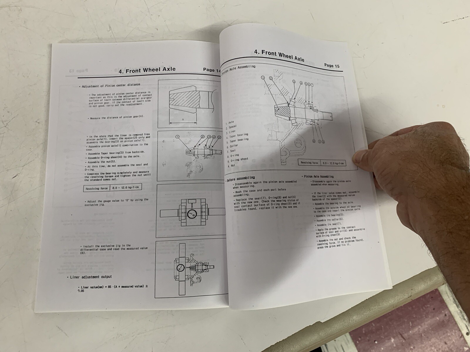 TAFE TRACTOR 2700 CE 3500 CE FACTORY WORKSHOP SERVICE MANUAL NOS NEW ...